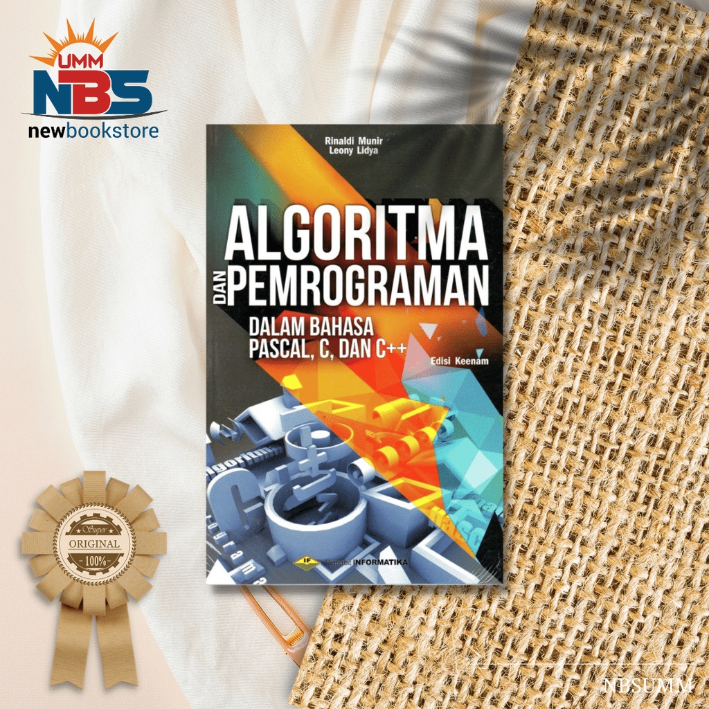 Jual Algoritma & Pemrograman Dalam Bahasa Pascal, C, dan C++ ( Edisi 6 / Edisi Keenam ...