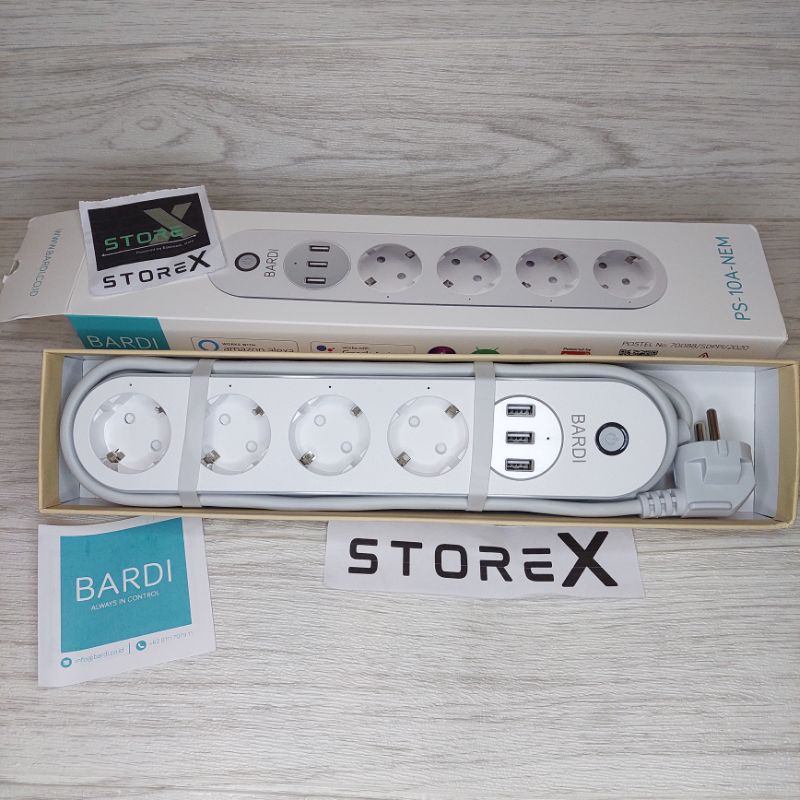 Jual BARDI Smart Extension Power Strips 2,1 meter (Smart Stop Kontak, WIFI) Surabaya | Shopee ...