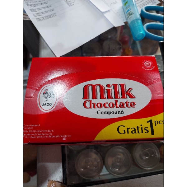 Jual JAGO Milk Chocolate 1 box isi 12 pcs | Shopee Indonesia
