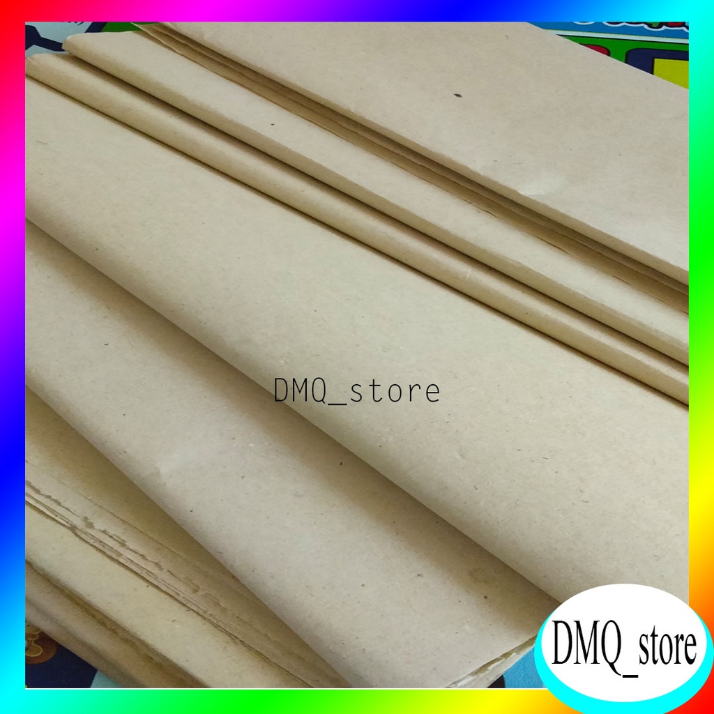 Jual Kertas Merang 66x46cm 25 lbr Pembungkus Penyerap Minyak Makanan ...