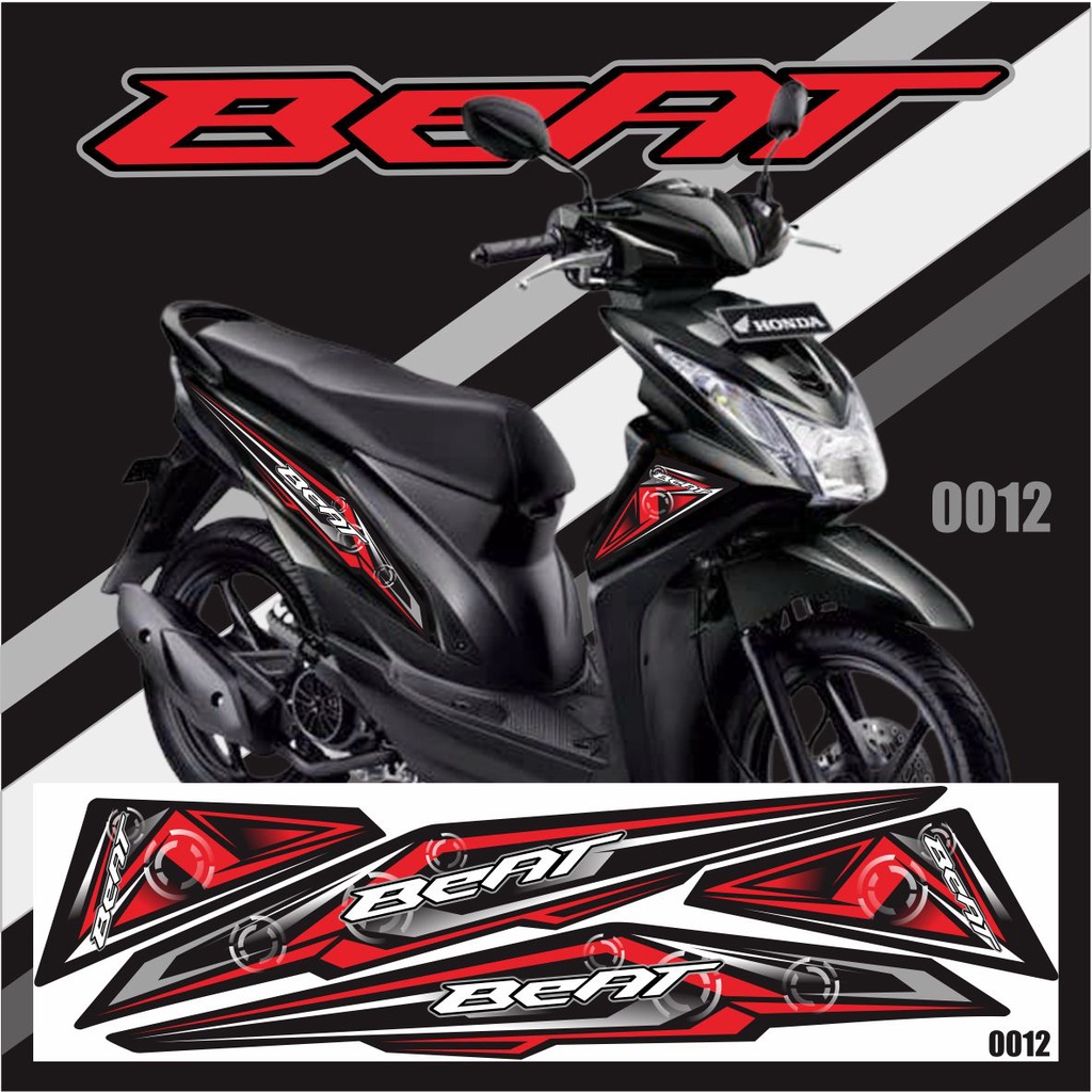 Jual STRIPING VARIASI MOTOR BEAT FI VARIASI STICKER MOTOR / VARIASI ...