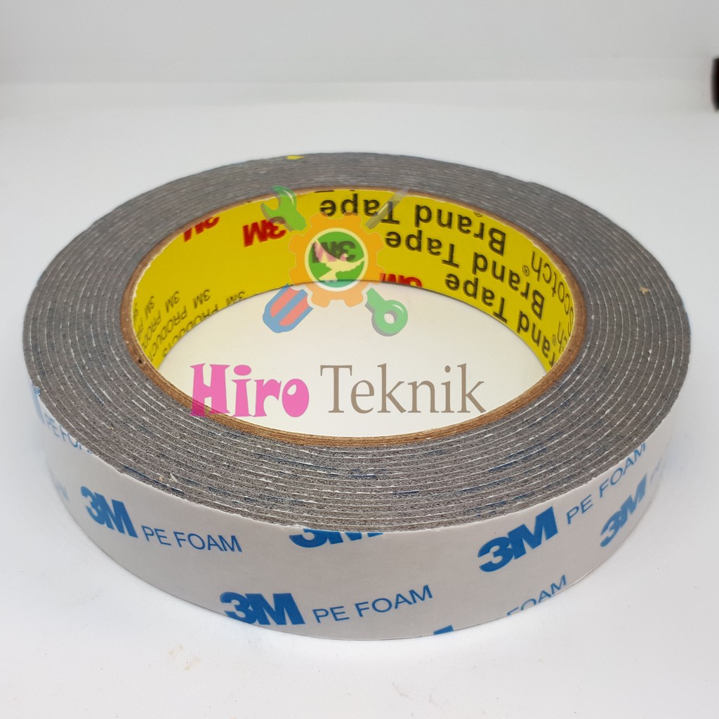 Jual Double Tape 3M Foam / Busa 1 inch 4,5 Meter / Double Tape Busa ...