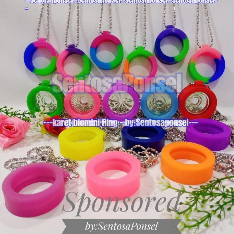 Jual karet pelindung biomini bioglas mini Ring tanpa kalung | Shopee ...