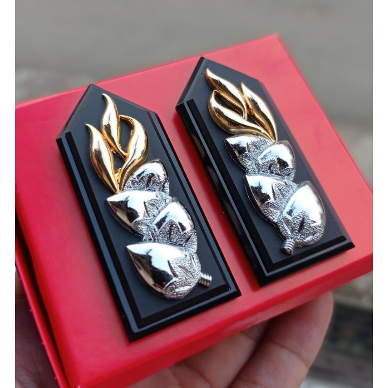 Jual monogram polri polisi full mika doff | Shopee Indonesia