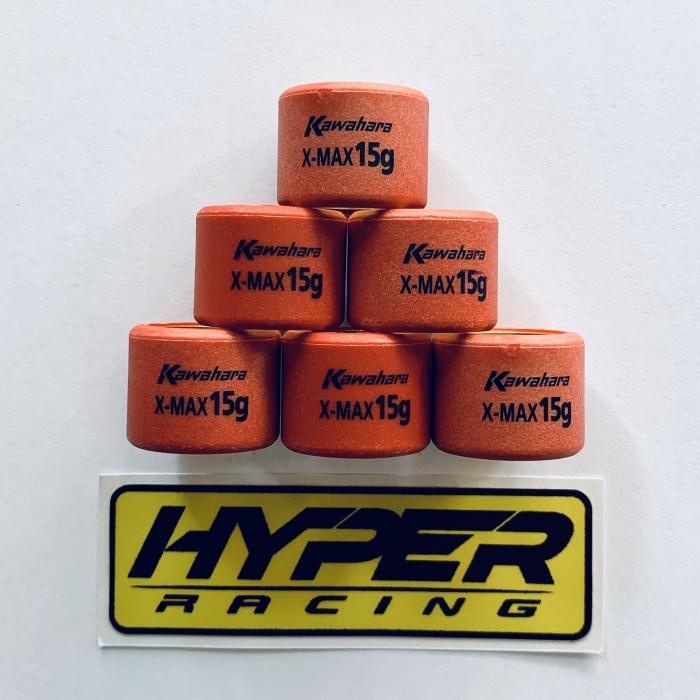 Jual Roller Teflon Kawahara Racing 15G / 15 Gram - Yamaha Xmax / Forza ...