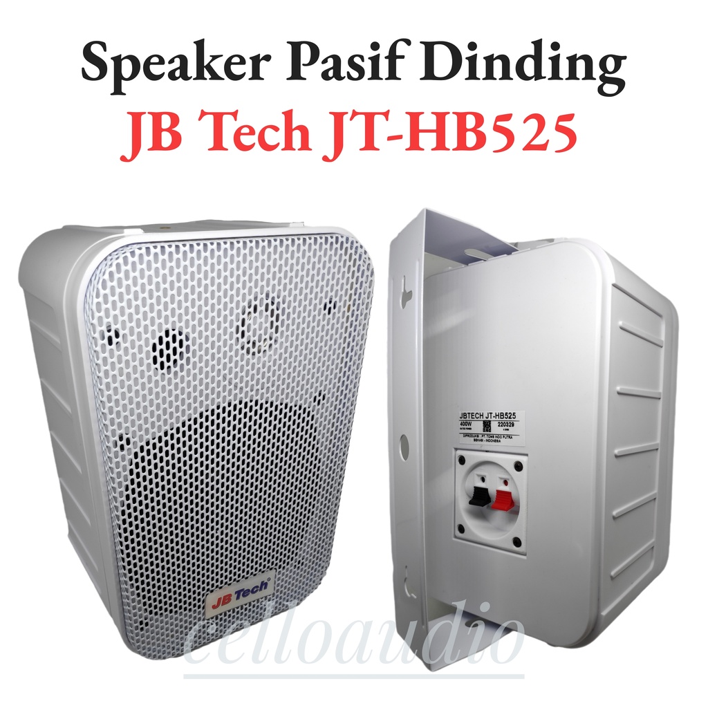 Jual Speaker Pasif 5,25 Inch JB Tech JT-HB525 Wall Speaker 5,25" Dinding Gantung | Shopee Indonesia