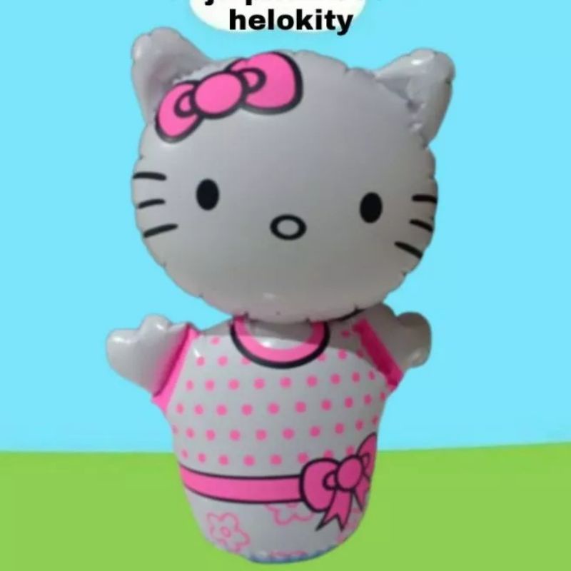 Jual balon pasir tinju anak boxing karakter hello Kitty kecil | Shopee ...