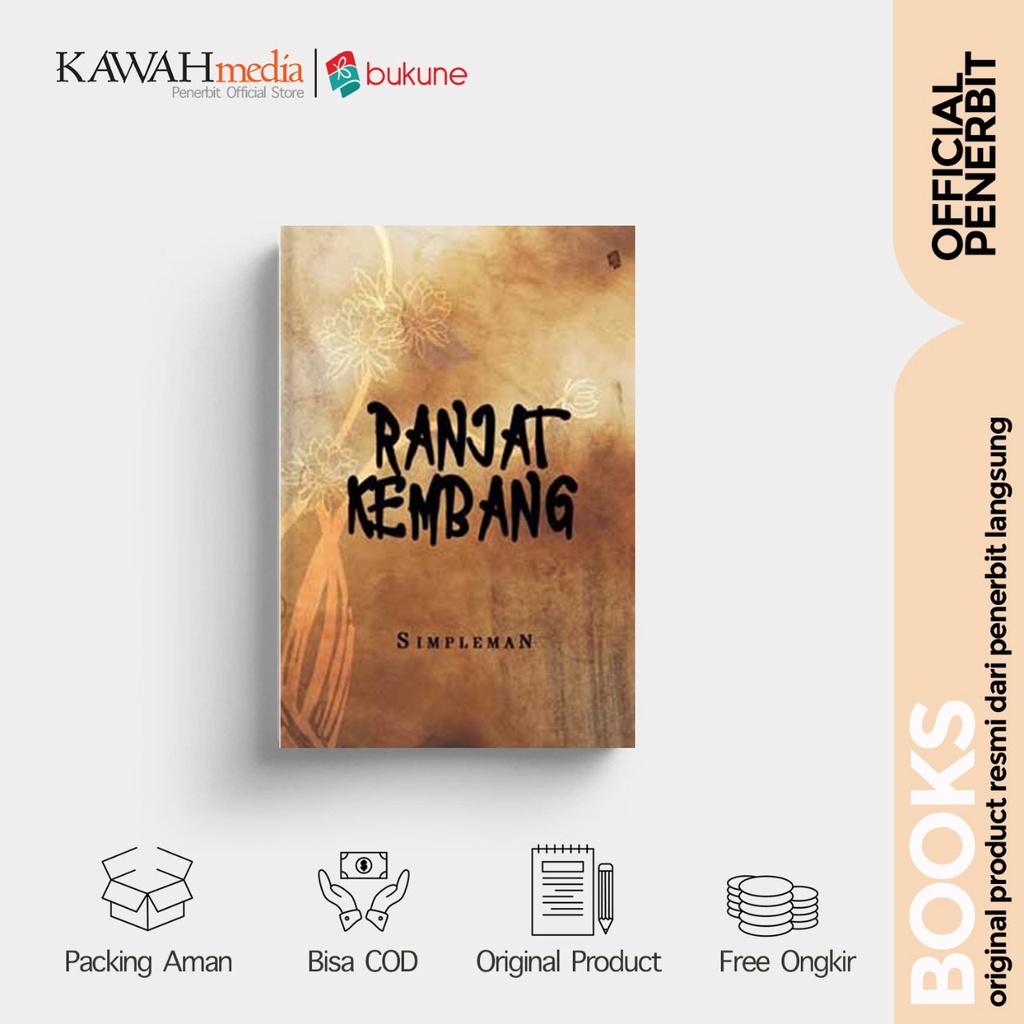 Jual Buku Novel Horror Ranjat Kembang Simple Man Bukune Kawahmedia ...
