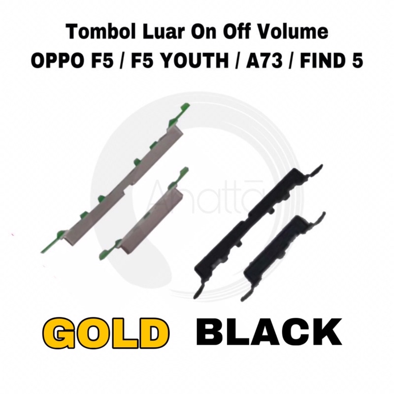 Jual Tombol Luar On Off Volume OPPO F5 / F5 YOUTH / A73 / FIND 5 ...