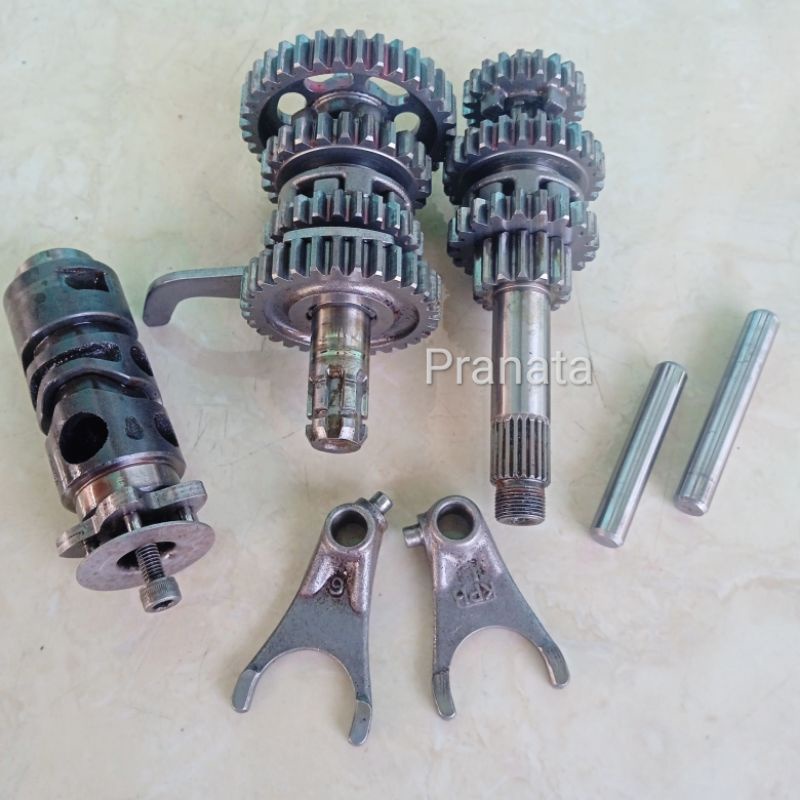 Jual Original Set Gigi Rasio Supra X 125 Karisma Kirana JAPAN Transmisi ...