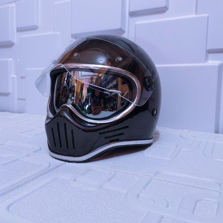 Jual HELM CAKIL M30 FULL FACE CUSTOM SIMPSON BANDIT RETRO CLASSIC (KODE ...