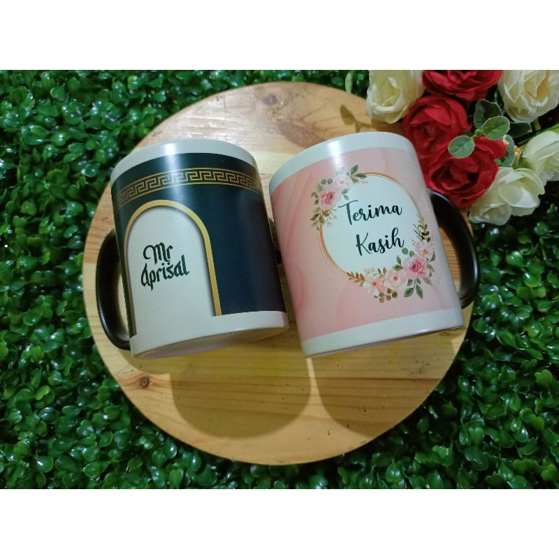 Jual mug bunglon nama custom gambar dan nama | Shopee Indonesia