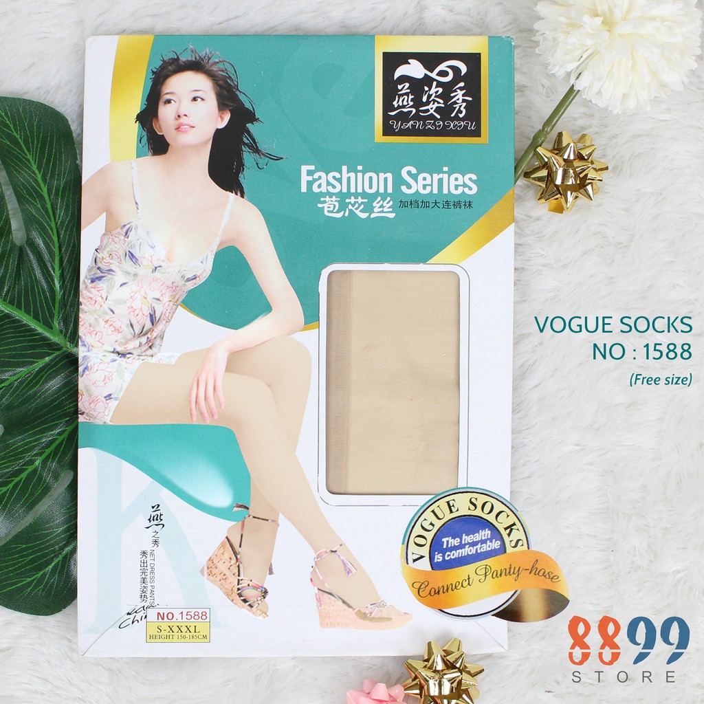 Jual Stocking Celana / Pantyhouse Dewasa 300 Den 1588 Freesize 2 Warna | Shopee Indonesia