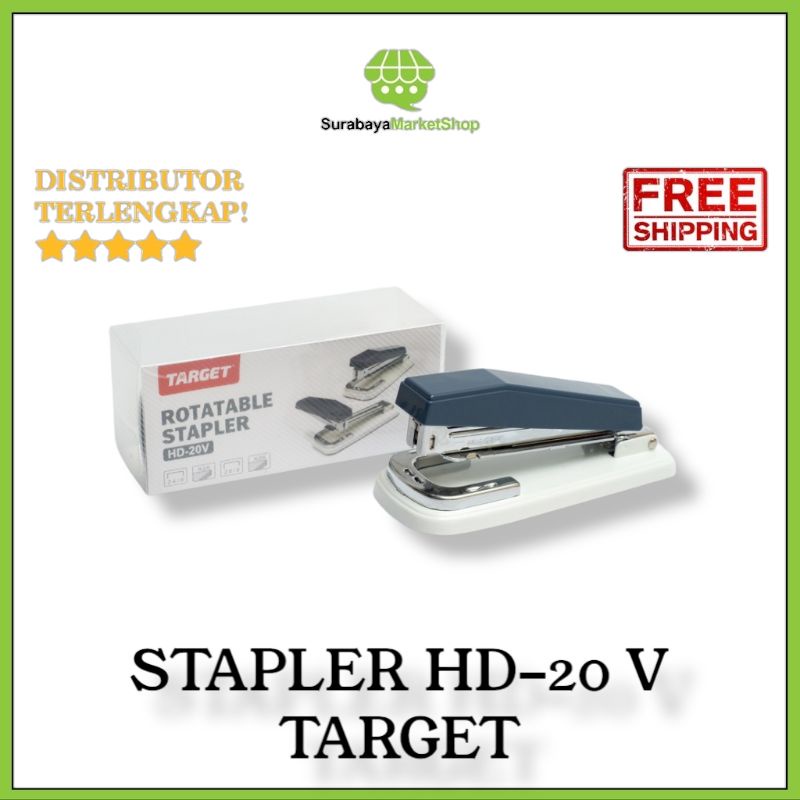 Jual Stapler Target HD-20 V Swing Rotatable Staples (1pcs) | Shopee ...