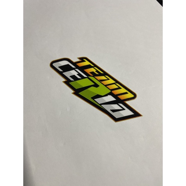 Jual STIKER STICKER TEAM CERIA | Shopee Indonesia