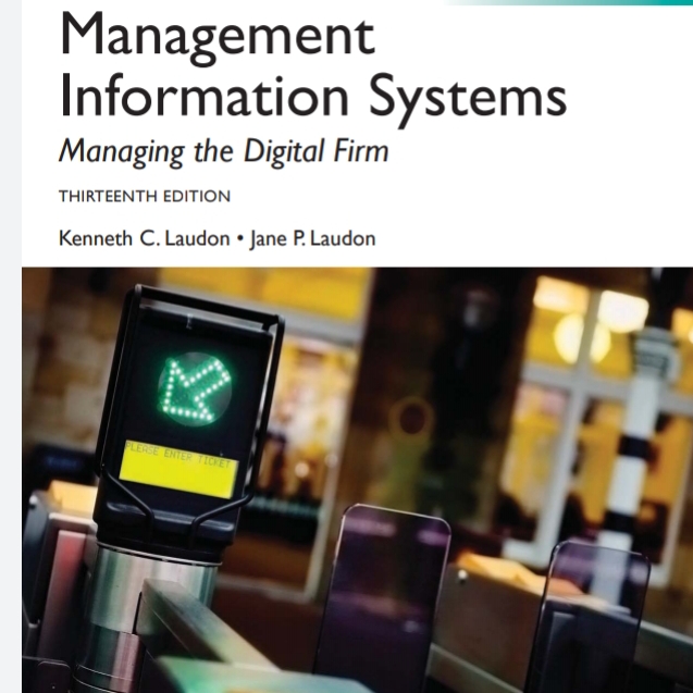 Jual Management Information System 13th Edition by Laudon | Shopee ...