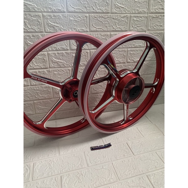 Jual VELG ENKEI/MAGICBOY ANODIZE CNC FG511 RING 17 MERAH/RED PNP FIZR ...