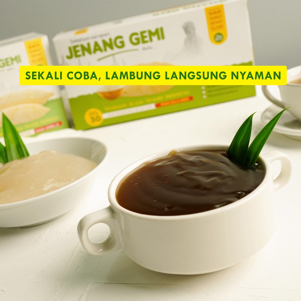 Jual Jenang Gemi Sachet Obat Sekaligus Camilan Sehat Bebas Gluten Untuk ...