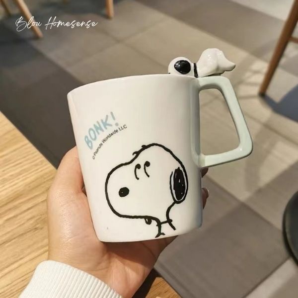 Jual Gelas Snoopy Peanut Snoopy Mug Blou Homesense | Shopee Indonesia