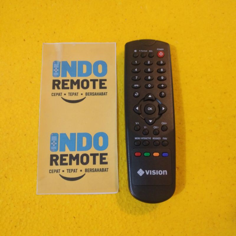Jual REMOTE DECODER PARABOLA VISION ORIGINAL | Shopee Indonesia