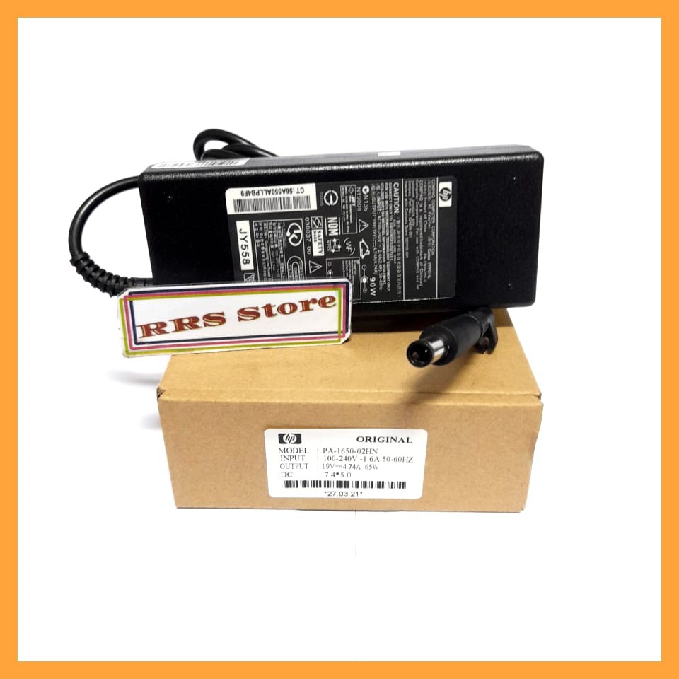 Jual HP 19V 4.74A 7.4*5.0mm 90W AC Notebook Adapter Laptop Power ...