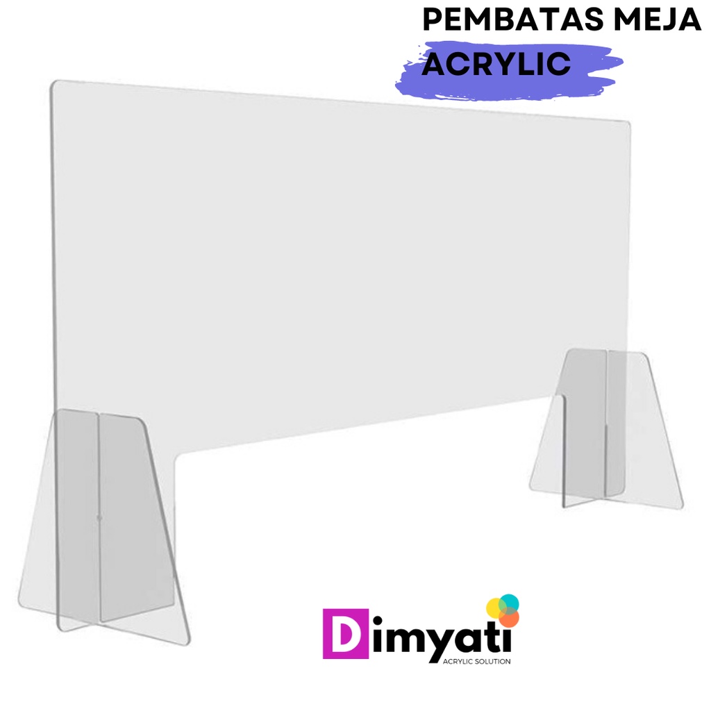 Jual Pembatas Meja/Akrilik Custom | Shopee Indonesia