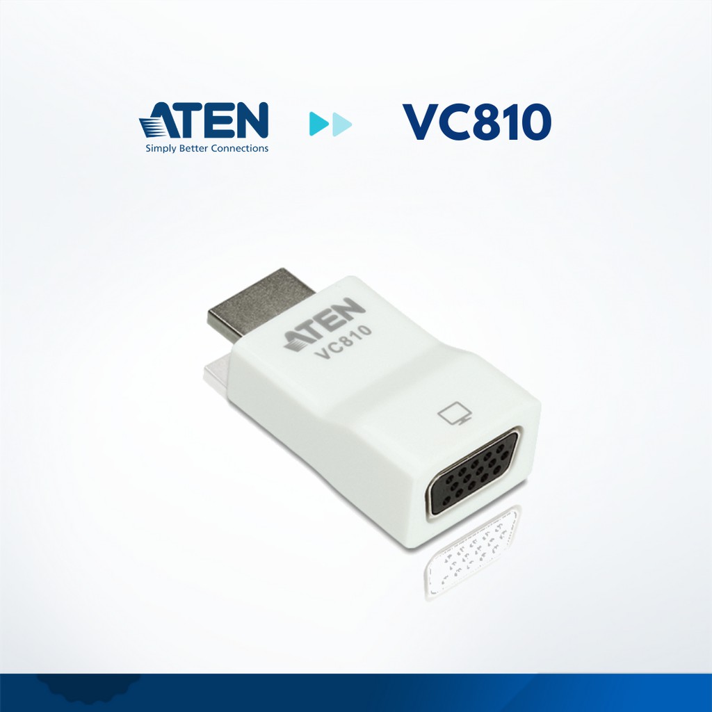 Jual ATEN VC810 hdmi to VGA Adapter | Shopee Indonesia