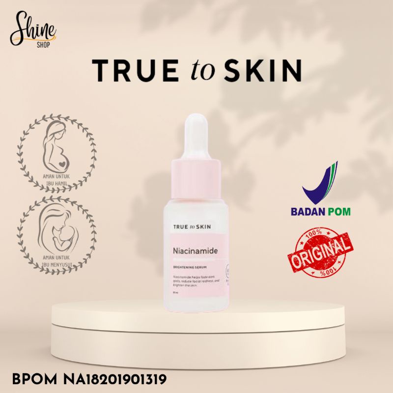 Jual TRUE TO SKIN - Niacinamide 10% + Zinc 1% Brightening Serum ...
