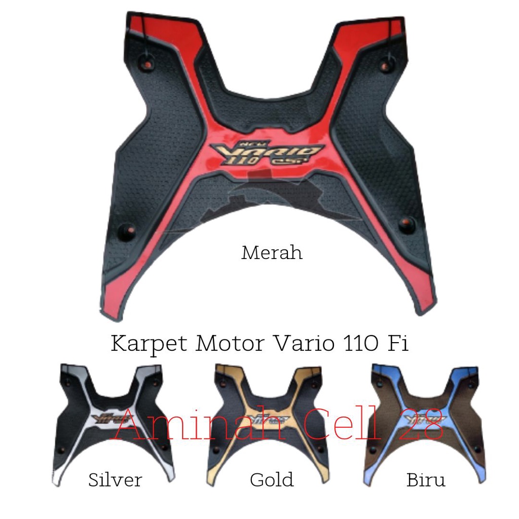 Jual Karpet Motor Honda Vario 110 Fi - Vario 110 Injeksi - Bahan Tebal ...