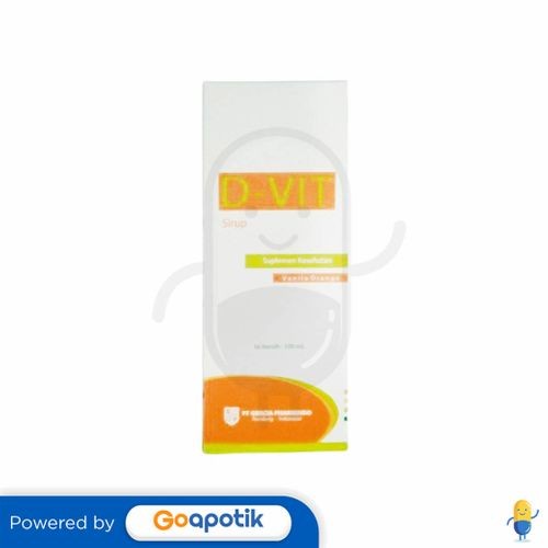 Jual D-VIT SIRUP 100 ML BOTOL | Shopee Indonesia