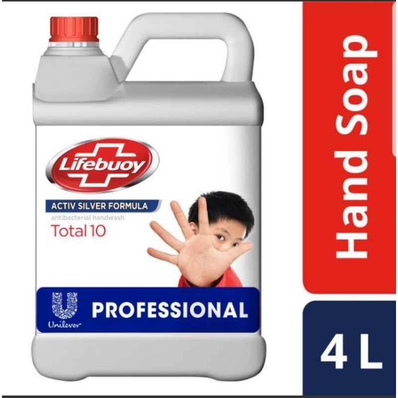 Jual Lifebuoy Sabun Cuci Tangan Hand Wash 4 L Hand Soup Profesional ...