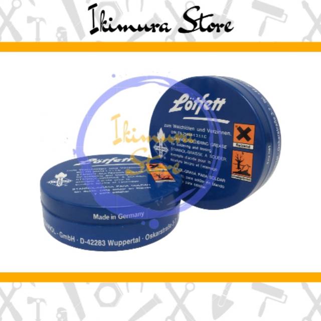 Jual Pasta Solder Lotfett Lotfet Lofet Stannol 50 gram 50gr /100 gram ...