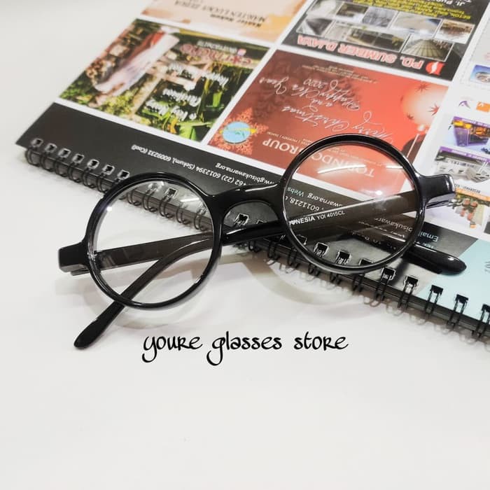 Jual Jual kacamata frame bulat tebal lennon Murah | Shopee Indonesia