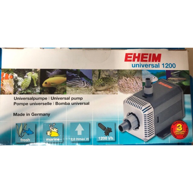 Jual Pompa Air EHEIM Universal Pump 1200 for Fresh & Marine Water ...