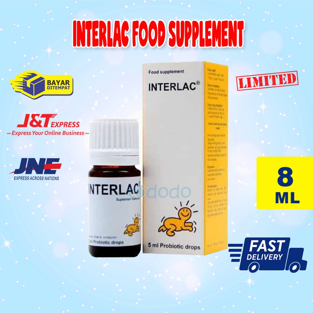 Jual Interlac Food Supplement 5ml | Shopee Indonesia