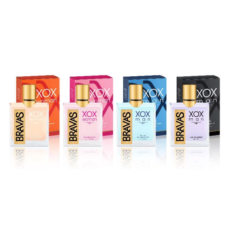 Jual BRAVAS XOX BLACK 100 ML Man Original Eau De Parfum Perfume Cologne ...