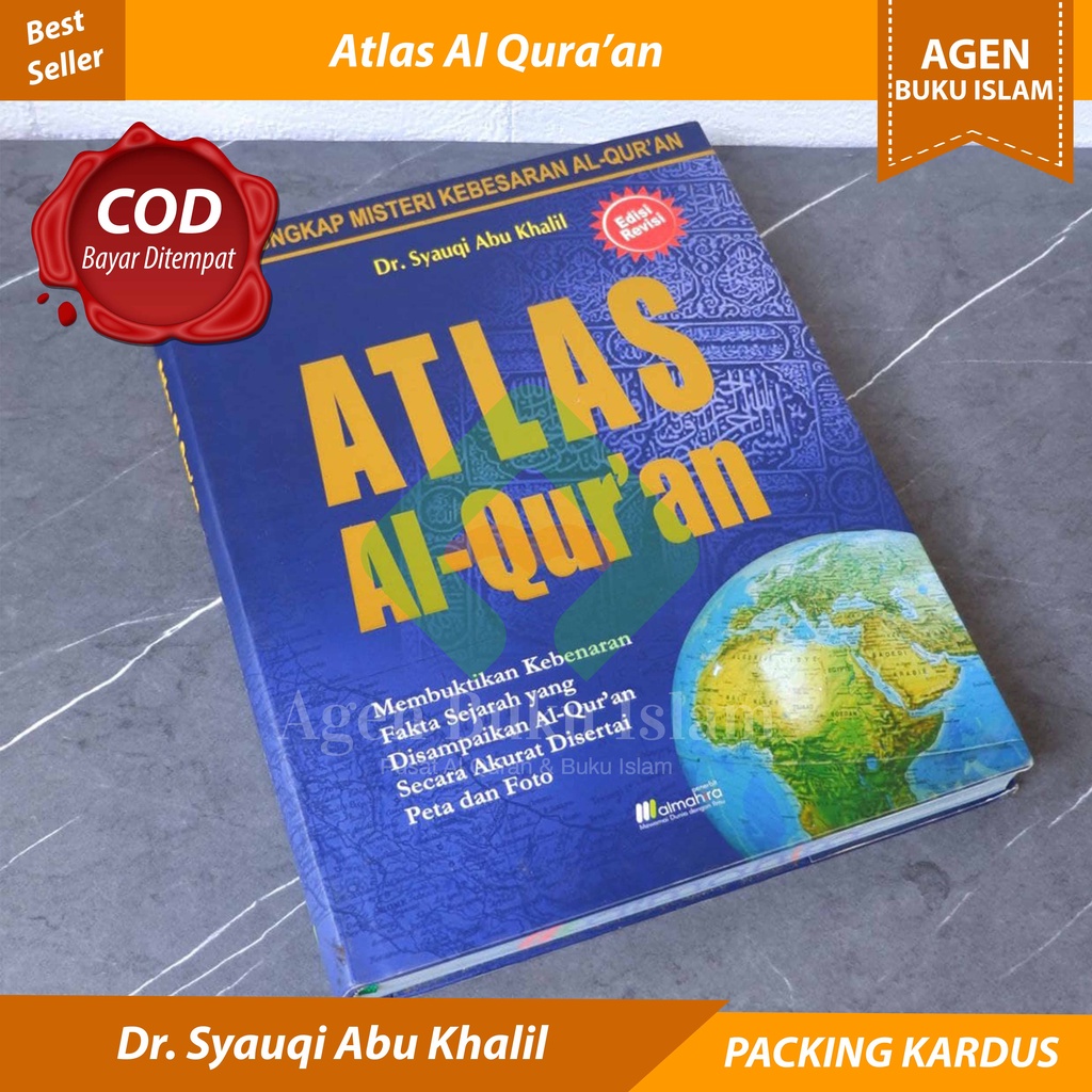 Jual COD Buku Islami Atlas Al Quran Mengungkap Misteri Kebesaran Al ...