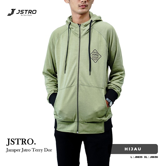 Jual Jstro Jamper Terry Dor Hijau | Shopee Indonesia