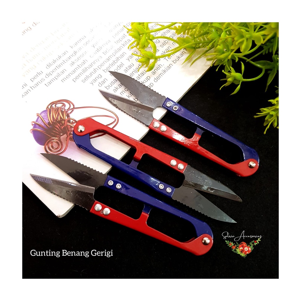 Jual Gunting Benang Gerigi/Gunting Benang Warna/Gunting Benang Jepang ...