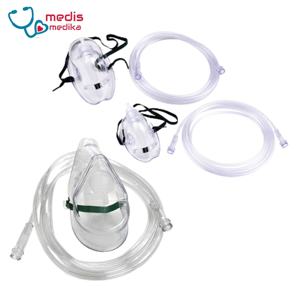 Jual Cod Masker Oksigen Dewasa Adult Oxygen Mask / masker o2 | Shopee ...