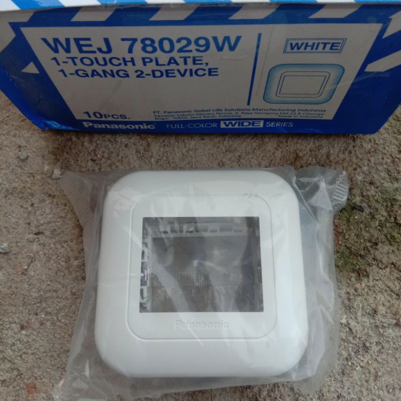 Jual Plat / plate / frame Panasonic WEJ 78029 W | Shopee Indonesia