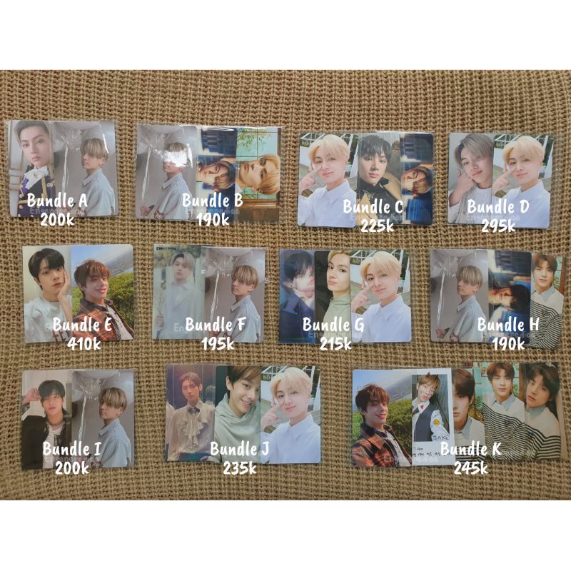 Jual Photocard Enhypen Sg21 Jay, Lightstick, Jake kemeja, Jake Dawn A, Uni Bdc Sunghoon, Jay ...