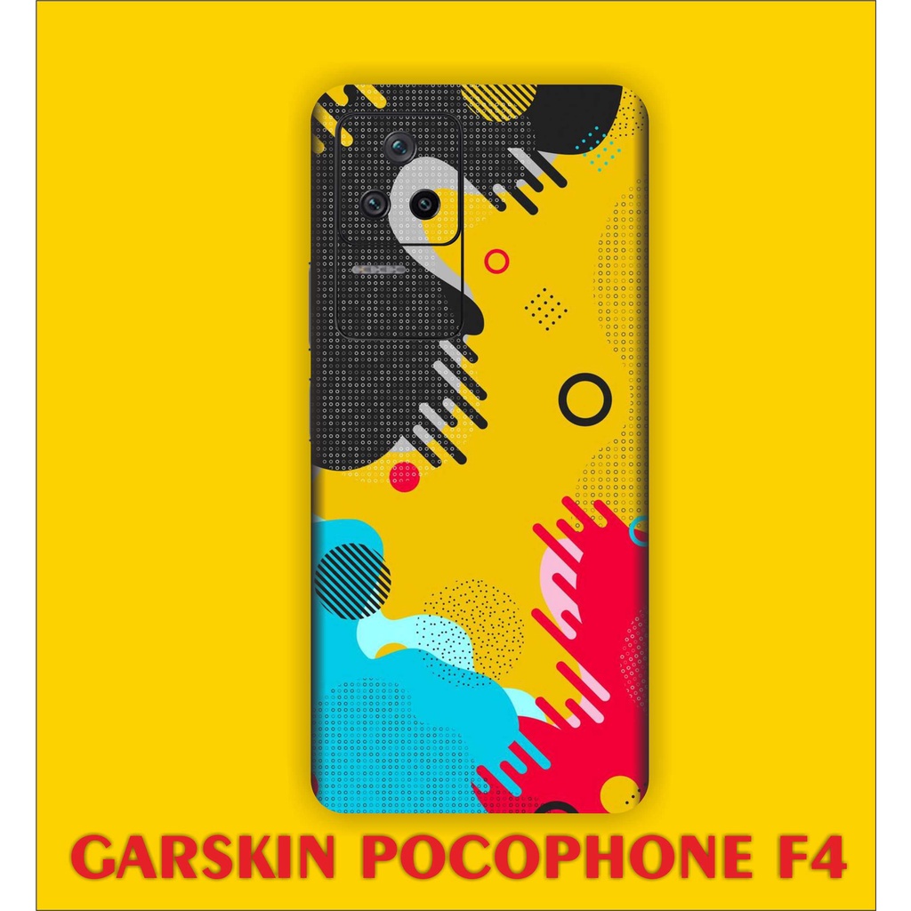 Jual GARSKIN SKIN HANDPHONE POCOPHONE F4 MOTIF PAINT - ISI 2PCS FREE ...