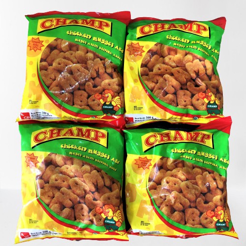 Jual CHAMP Chicken Nugget ABC 500 gr | Shopee Indonesia