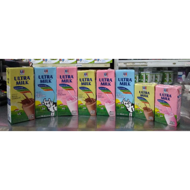 Jual Ultra Milk UHT All Variants 125ml | 200ml | 250ml | Shopee Indonesia