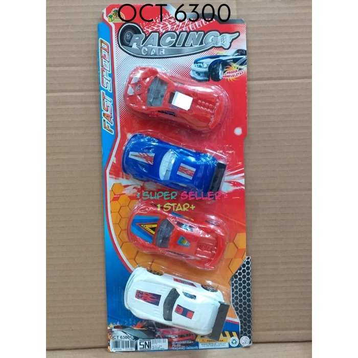Jual MAINAN ANAK LAKI LAKI MOBIL RACING CAR ISI 4PCS / MAINAN MOBIL ...