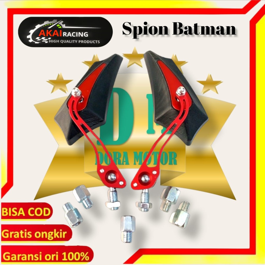 Jual spion lipat model koso / spion variasi batman variasi lipat ...