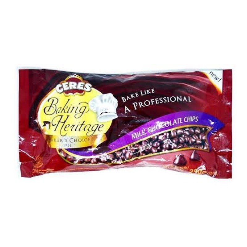 Jual Ceres Milk chocolate Chips | Shopee Indonesia