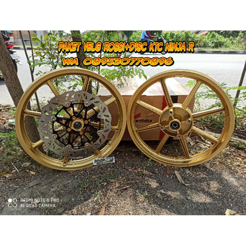Jual Paket Velg Vrosi ninja R palang 8 copy rcb +disc ktc uk300mm ...