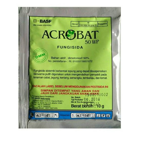 Jual Fungisida Acrobat 50 WP 10 gram | Shopee Indonesia